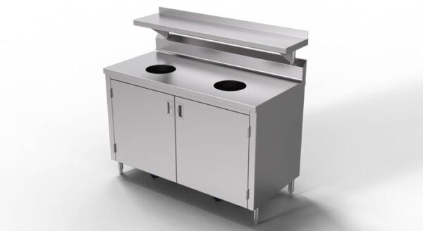 Industrial & Restaurant Trash Cabinet - Pacific Stainless Products
